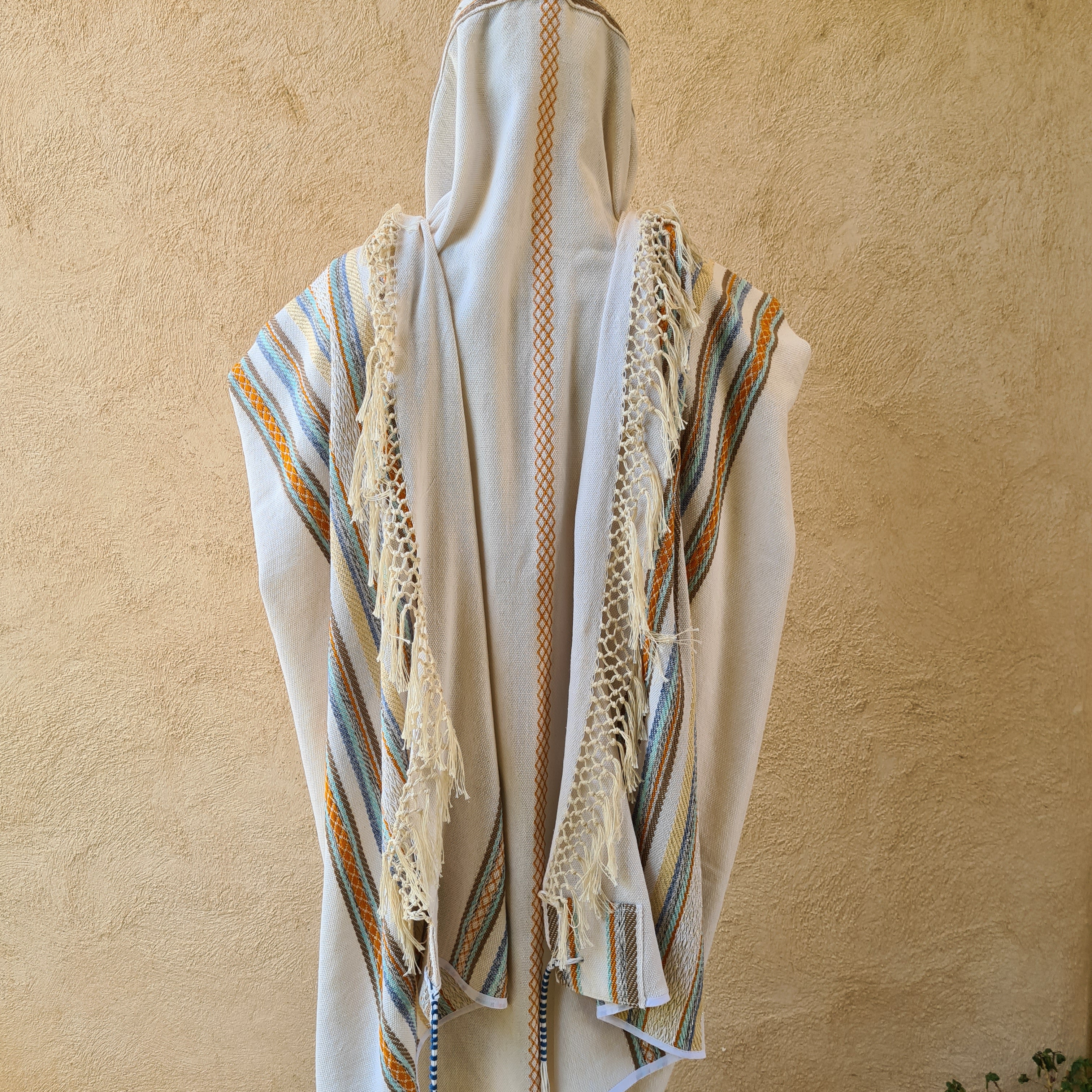 Handmade Tallit - Tavor white background – TallisMan