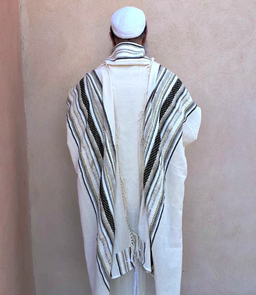 Handmade Tallit Arava
